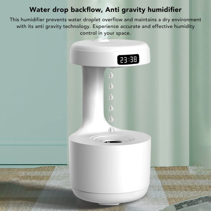 【WoW HHG】 Enjoy Music Anti Gravity Humidifier Water Drop Quiet ...