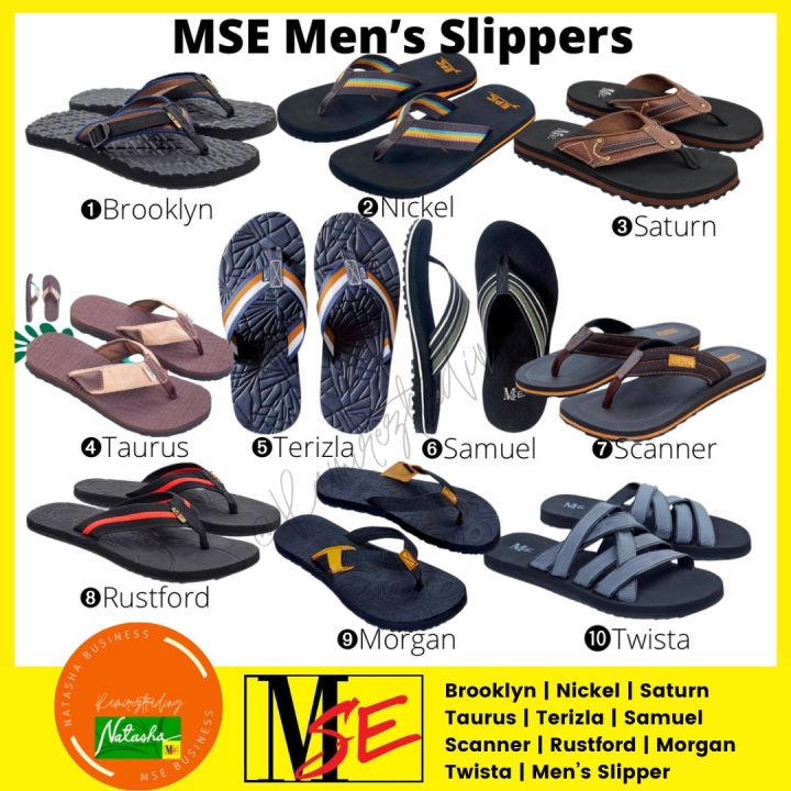 MSE SLIPPERS FOR MEN | BROOKLYN | NICKEL | SATURN | TAURUS | TERIZLA ...