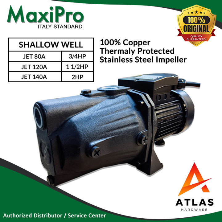 Maxipro Electric Water Pump 3/4, 1 1/2, 2Hp ORIGINAL | Lazada PH