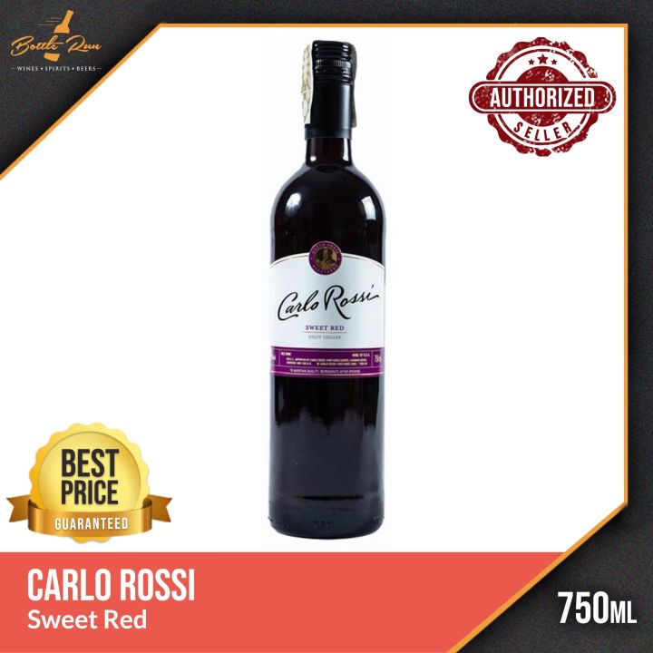 Carlo Rossi Sweet Red Wine 750ml | Lazada PH