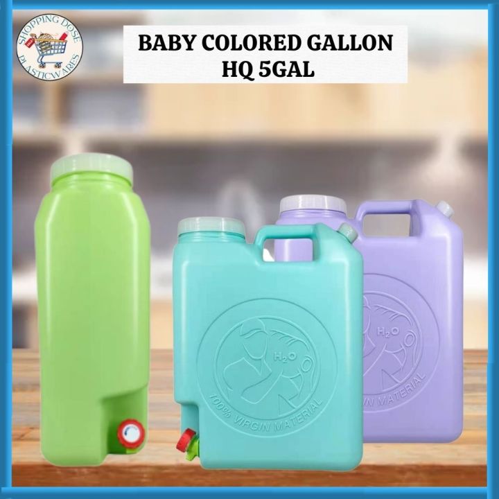 BABY COLORED GALLON HQ 5GAL / COLORED MINERAL WATER GALLON / WATER ...
