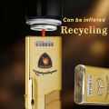 High-quality iron shell windproof lighter, Refillable Windproof Lighter ...