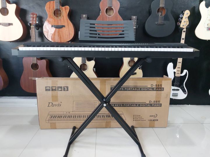 Davis D-885 88 Key Simulation Piano Keyboard With Touch Function (with ...