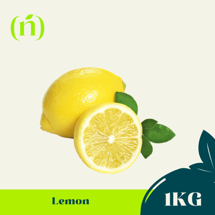 Nature Farm Fresh Lemon / Limau Segar (1KG/PKT) | Lazada