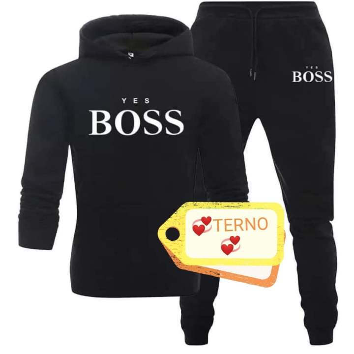 TERNO JACKET AND PANTS WITH HOODIES | Lazada PH