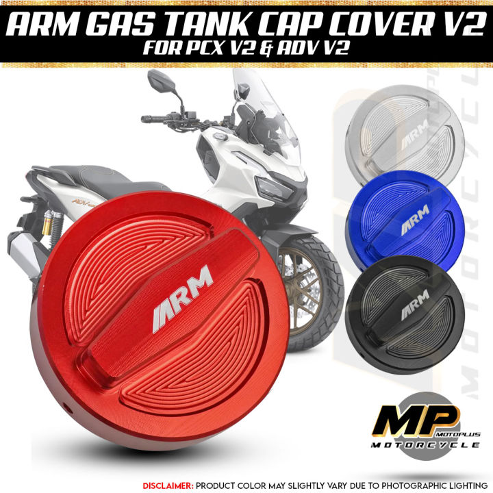 ARM GAS TANK CAP COVER V2 FOR PCX V2 AND ADV V2 - MOTOPLUS MOTORCYCLE ...