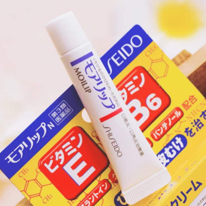 Shiseido Moilip Medicated Vitamin E B6 Lipcream 8g Lazada Singapore