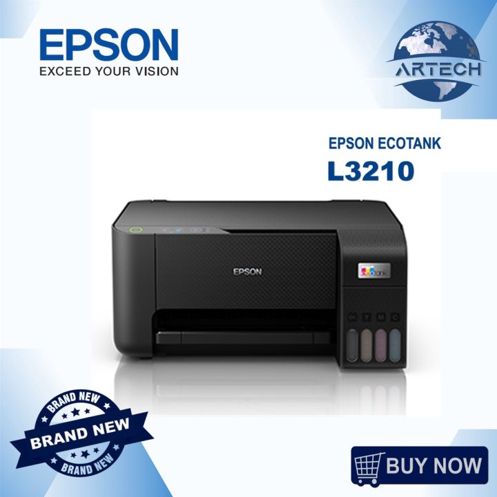 Epson EcoTank L121 L3210 L3250 and Brother T720DW with Ink Set Option ...