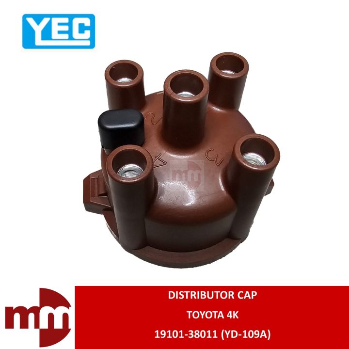 YEC JAPAN Distributor Cap for TOYOTA 4K (19101-38011) YD-109A | Lazada PH