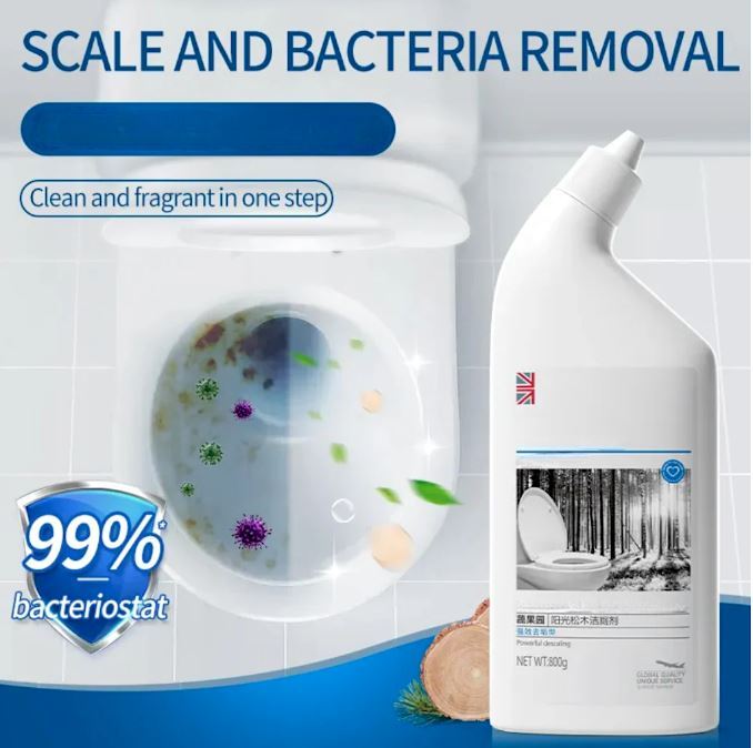 500g Bathroom Toilet Bowl Cleaner Powerful Descaling Refreshing and ...