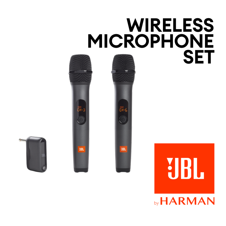 JBL Microphone Wireless two microphone system | Lazada PH