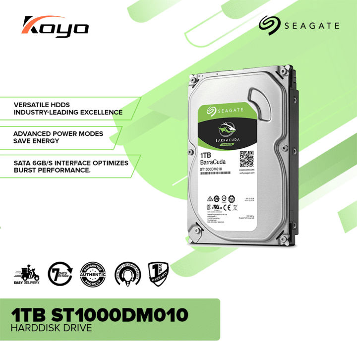 Seagate 1TB Barracuda Compute 3.5 Seagate 1TB Barracuda Compute 3.5