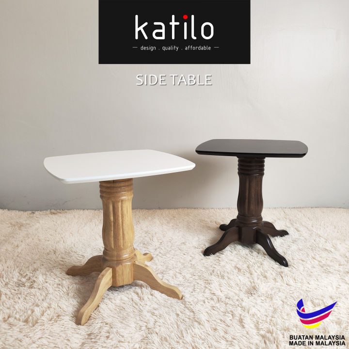 MIRA Side Table / Square Table / Living Room Furniture / Meja Kopi ...