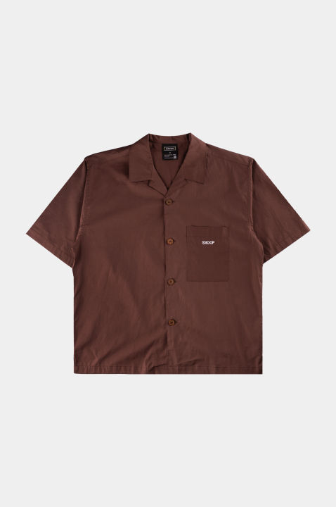 SKOOP BASIKS POLO BUTTONDOWN CHOCO | Lazada PH