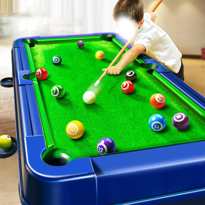 Perfeclan Durable Pool Table Set Home Office Chalk, Triangle Rack ...