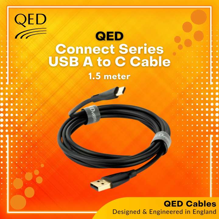 QED USB A to C Cable - Connect Series - 1.5 meters | Lazada PH