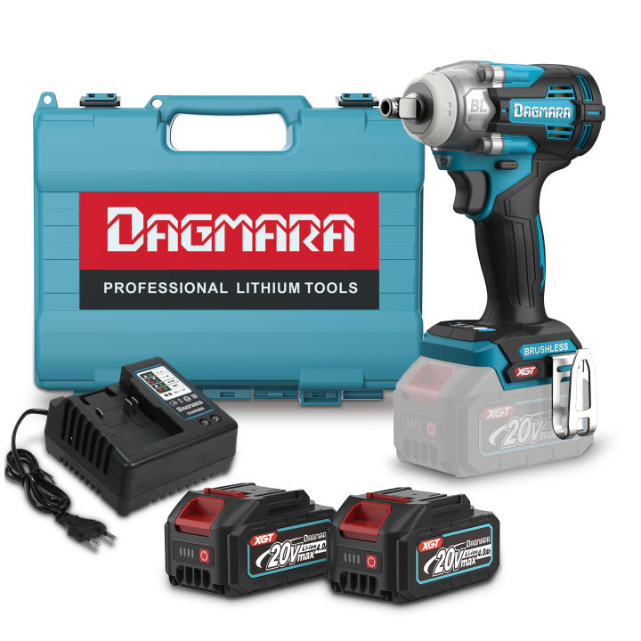 Dagmara D3301 1/2 Inch 350N.m Brushless Heavy Duty Cordless Impact ...