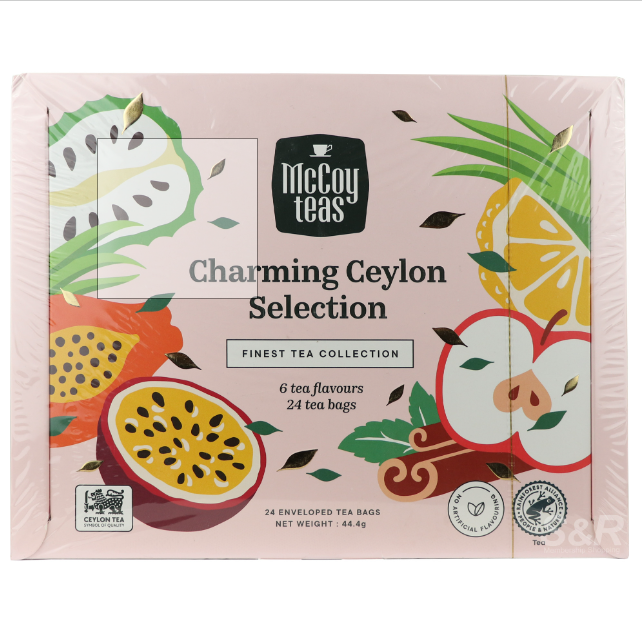 McCoy Teas Charming Ceylon Collection 24 tea bags | Lazada PH