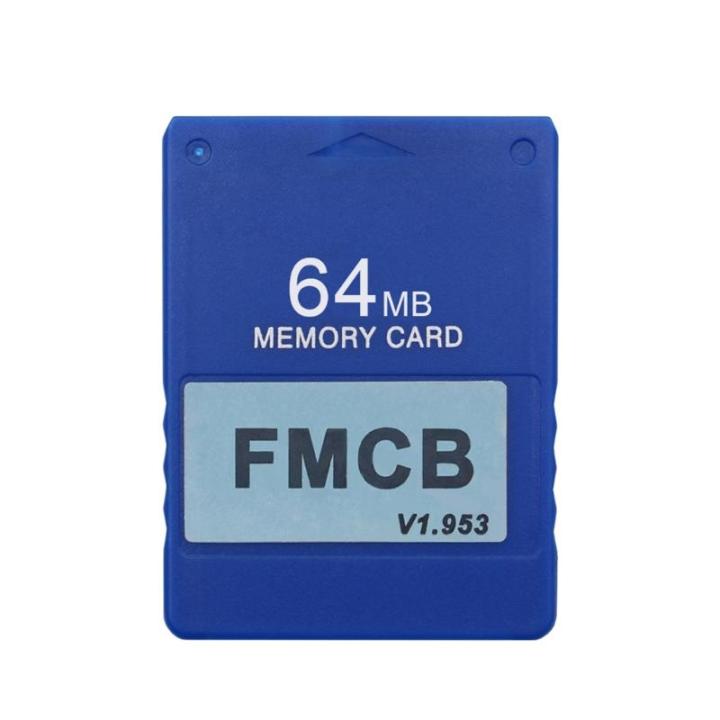 FMCB v1.953 Card Memory Card for PS2 Playstation- 2 Free McBoot Card ...