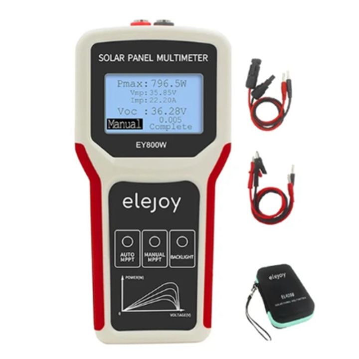 Photovoltaic Panel Multimeter Solar Panel MPPT Tester Voltage Current ...
