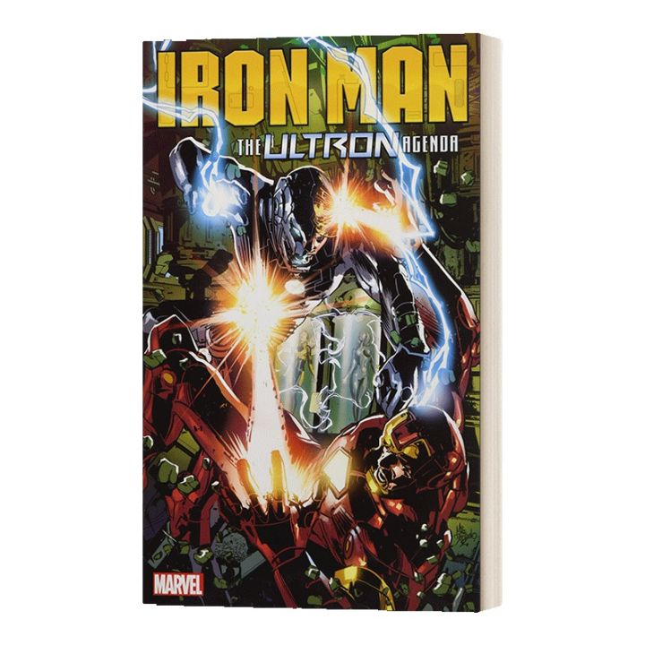 Milu Tony Stark Iron Man Vol The Ultron วาระการประชุมการ์ตูนหนังสือภาษา ...