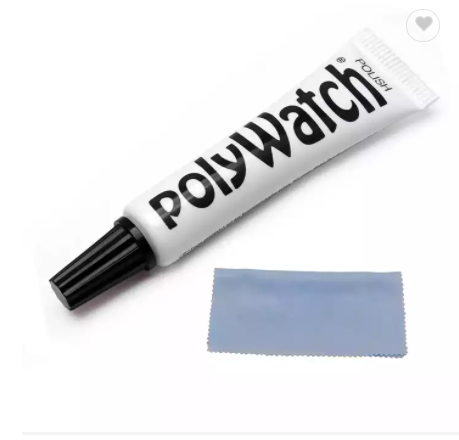 Original German Polywatch Watch Plastic Acrylic Crystal Glass Polish ...