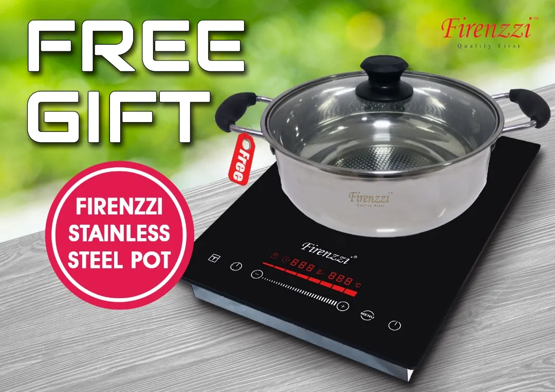 Firenzzi FRC-1055 (BUILT-IN & FREE STANDING) Single Ceramic Cooker with ...
