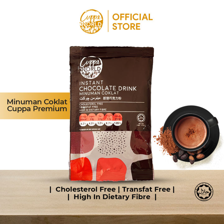 Cuppa Instant Premium Chocolate Powder (20g) New Generation | Lazada