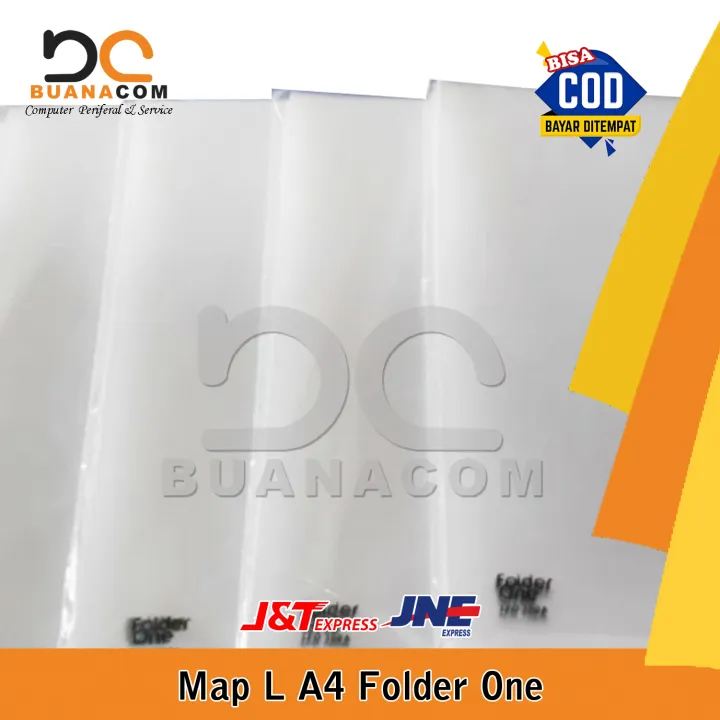 BuanaCom Map L Folder One / Map Plastik / File Folder Isi 12 Pcs ...