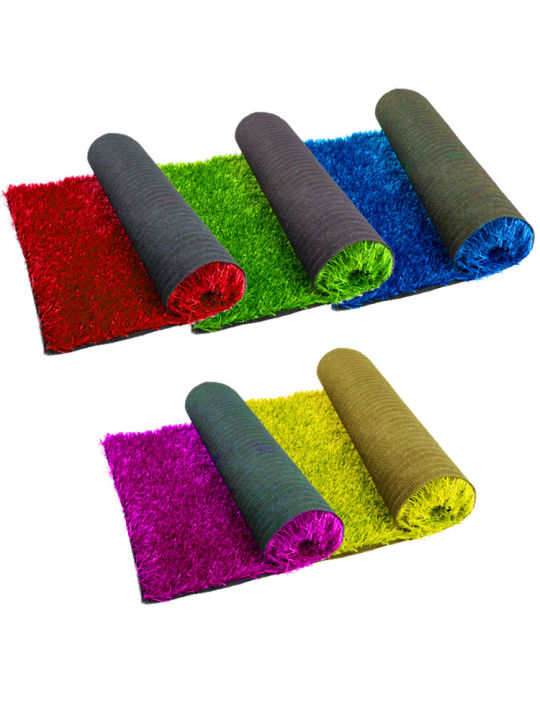 Artificial turf artificial turf pure red blue purple yellow artificial ...