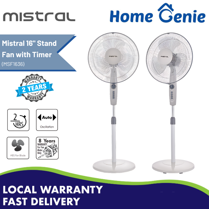Mistral 16" Stand Fan MSF1636 / Mistral Fan Guard & Blade | Lazada ...
