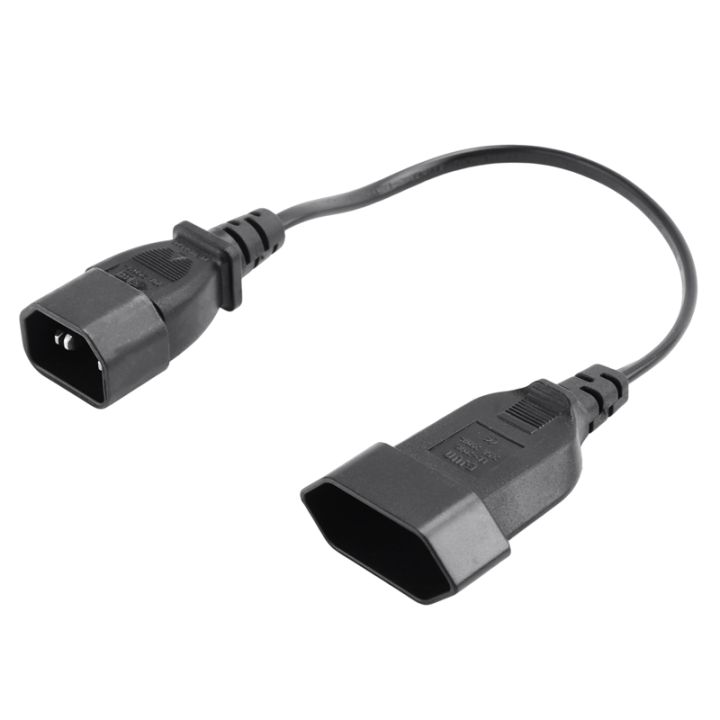 Power Adapter Cord , IEC 320 C14 Male Plug to European CEE 7/16 2Pin ...