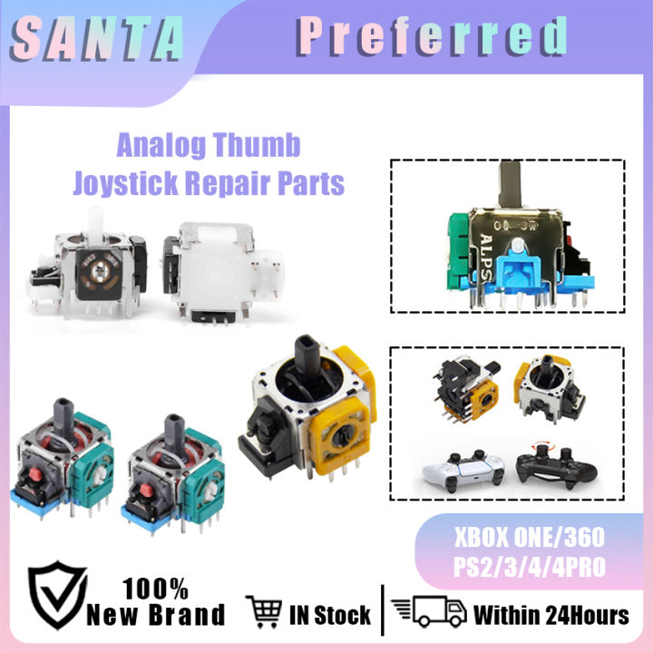 Universal Analog Thumb Joystick Repair Parts Dualshock Replacement for ...