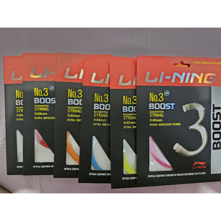 Li Ning badminton string NO.3 BOOST | Lazada PH