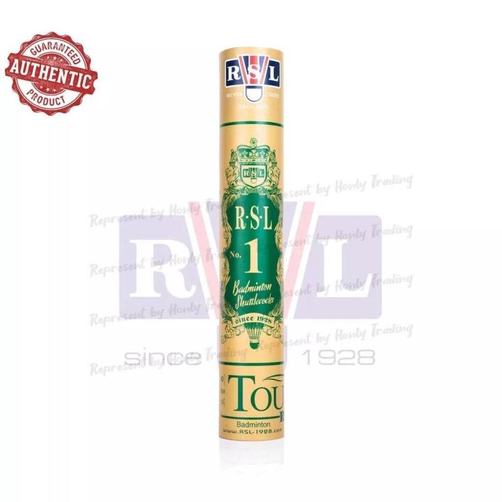 RSL High-quality Goose Feather Durable Badminton Shuttlecock NO.1 NO.3 NO.5 RSL Silver BADMINTON ...
