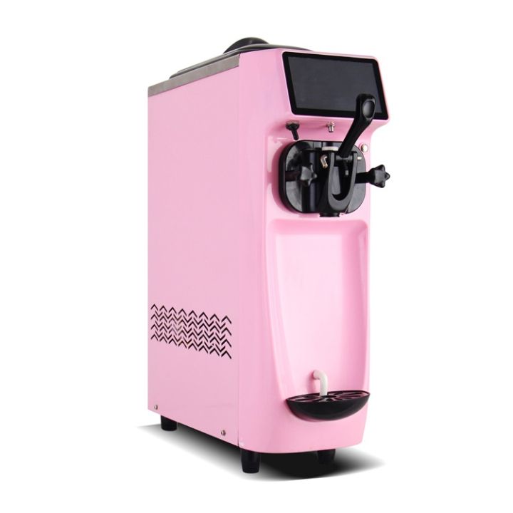 pre order / Mini Single Flavor Commercial Soft Ice Cream Machine , Easy ...