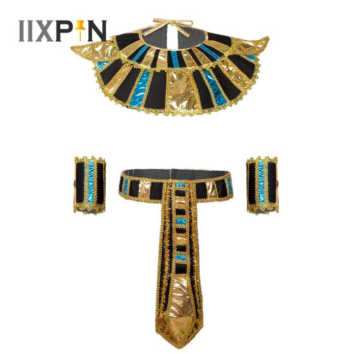 Egyptian Pharaoh Priest Costume Accessories Adult Cleopatra Queen Belt ...