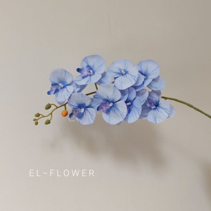 Anggrek Bulan Kain Beku 3D T100 bunga artificial dekorasi | Lazada ...