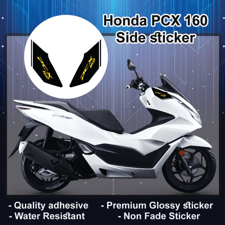 HONDA PCX 160 SIDE STICKER PCX 160 ACCESSORIES PCX 160 STICKER AND ...