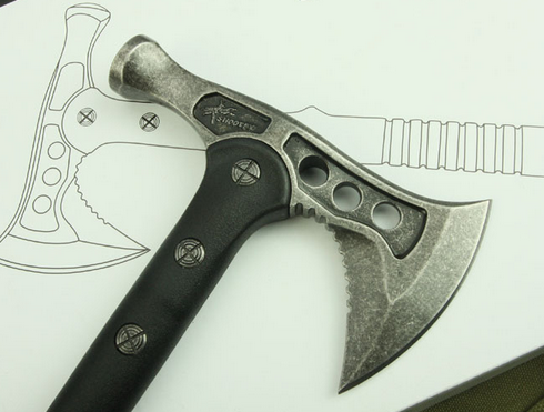 Outdoor axe camping axe mountain axe self-defense safety explosion ...