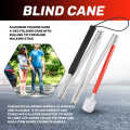【Latest model】Aluminum Folding Cane 4-Sec Folding Cane with Rolling Tip ...