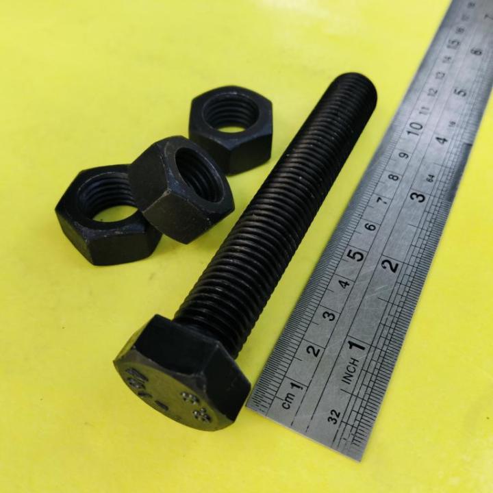BAUT BAJA HTB 8.8 M16 X 100 FULL DRAT / BAUT BAJA M16 X 100 HITAM ...