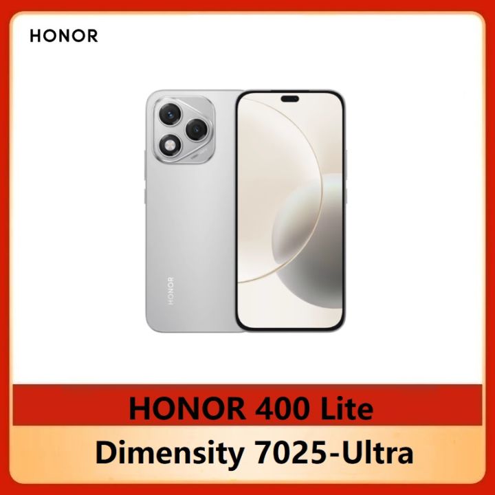 Global Version US Version Honor 400 Lite Smartphones 6.7 inches AMOLED MediaTek Dimensity 7025 ...