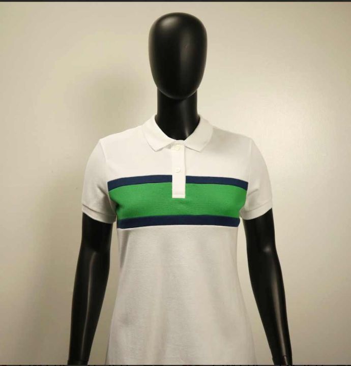 COLLEZIONE C2 Regular Fit 23WT1K030 WHITE Pique Polo Shirt Wear Women ...