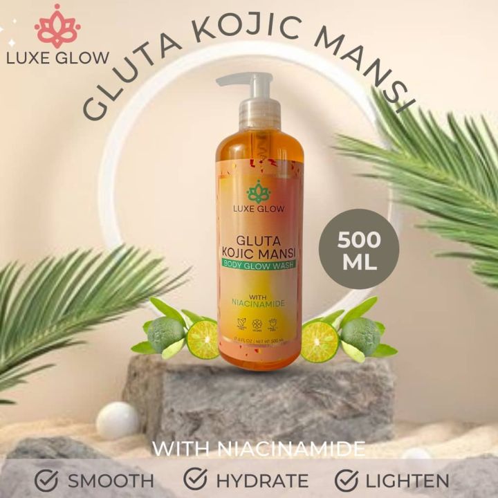GlutaKojicMansi Body glow wash by Luxe Glow | Lazada PH