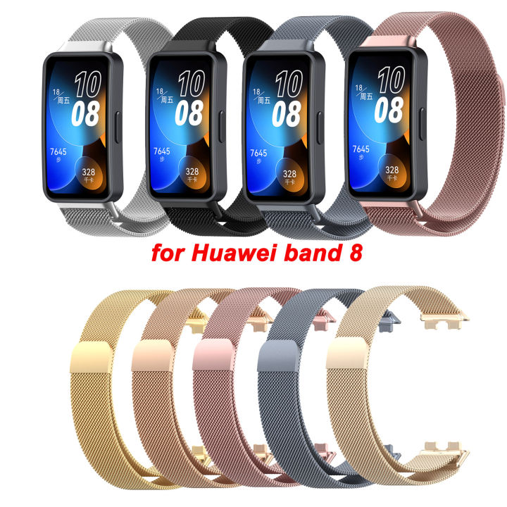 Milanese Loop Watch Band Strap For Huawei Band 8/Huawei band 9 ...