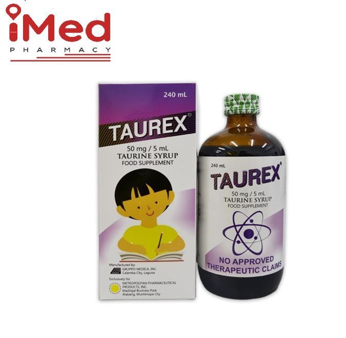 TAUREX SYRUP 50MG/5ML 240ML | Lazada PH