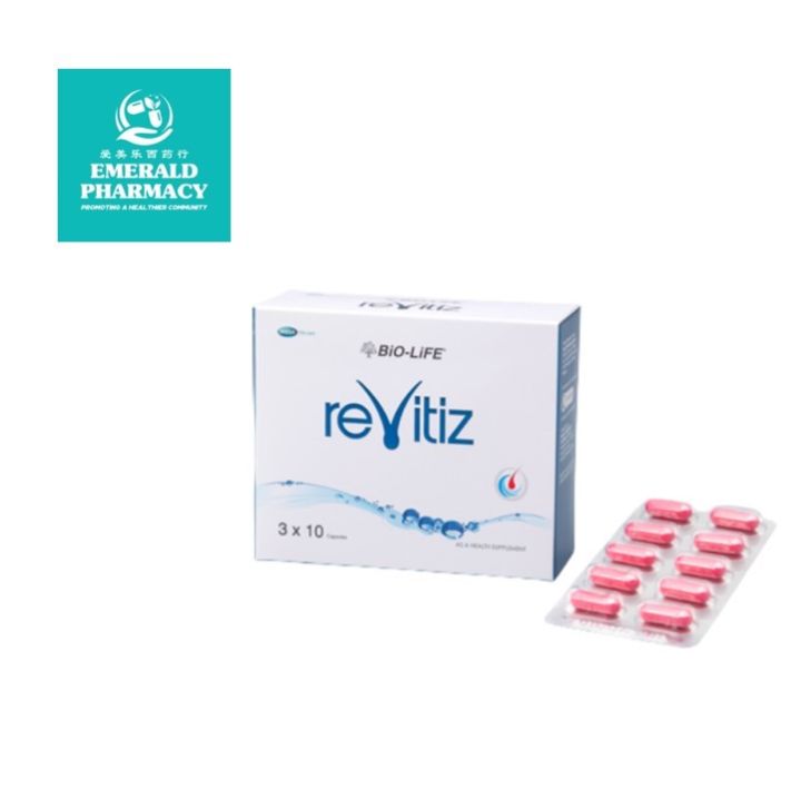 BiO-LiFE reVitiz 30 capsules | Lazada