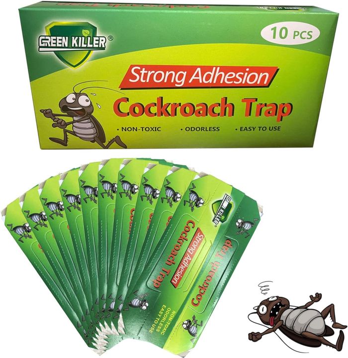 Cockroach Trap Cockroach Killer Indoor Household Non-Toxic Sticky Trap ...