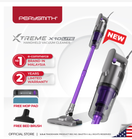 Vacuum cleaner PerySmith Handheld Vacuum Cleaner Xtreme Series X10 Lite ...